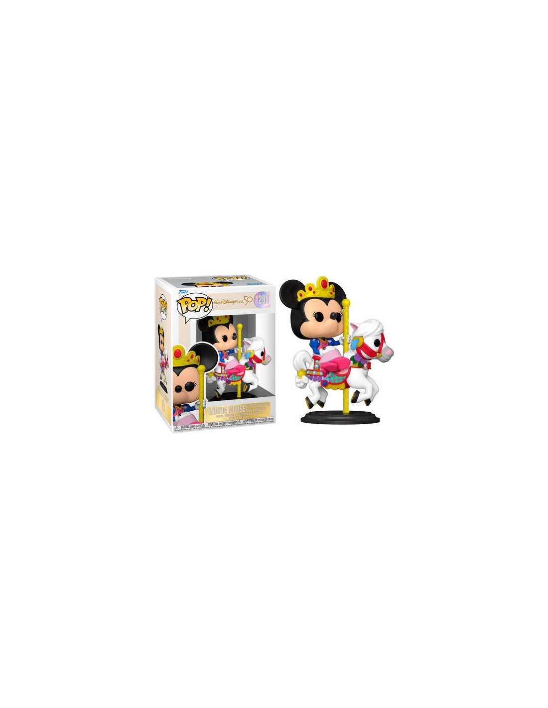 Funko POP Minnie Mouse en caballo carrusel 1251