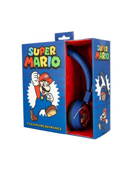 Auriculares Super Mario Bros cara Mario