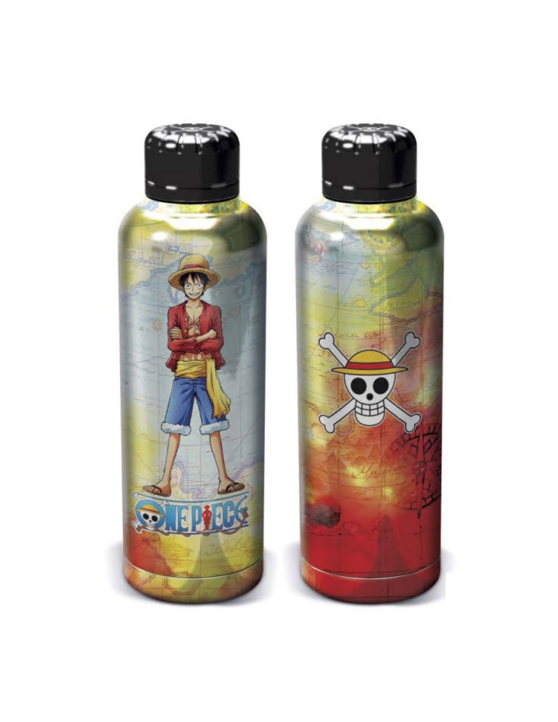 Botella acero inoxidable Luffy One Piece