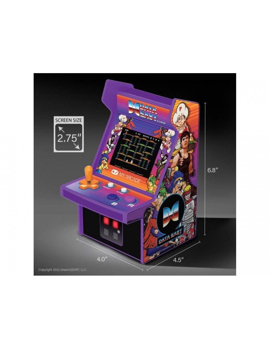 Consola retro My Arcade Micro Player Data East+ 308 juegos