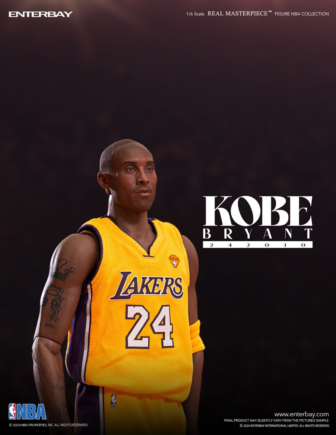 Figura NBA Kobe Bryant Edición Limitada Masterpiece
