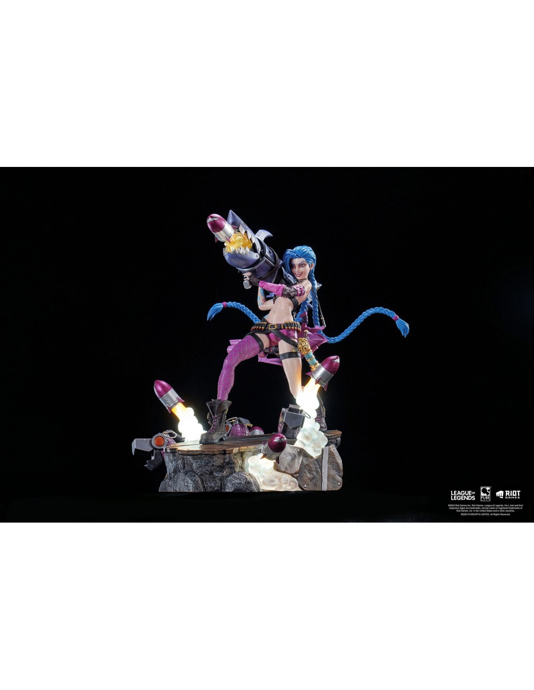 Estatua Jinx 1/6 League of Legends 32 cm (PRE VENTA)