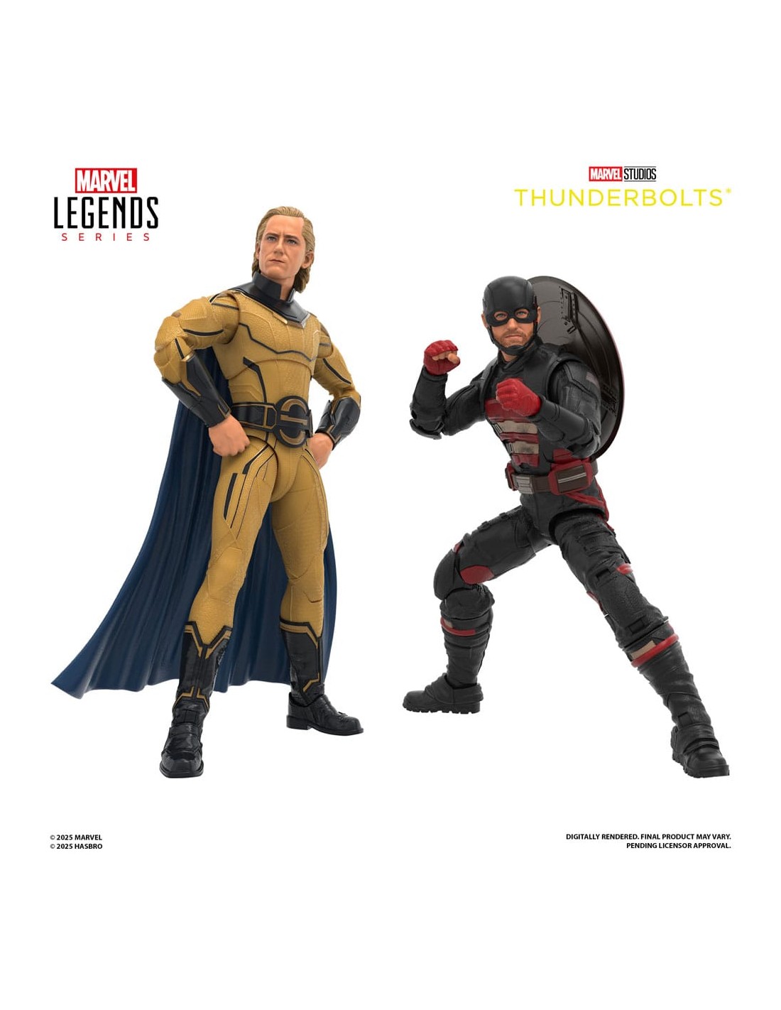 Blister de Figuras John F. Walker y Sentry Thunderbolts Marvel Legends
